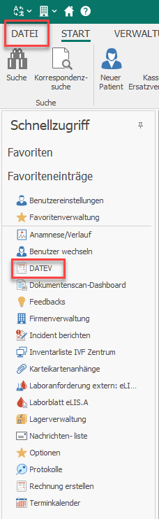 DATEV Export Durchführung - DynaMed Wiki